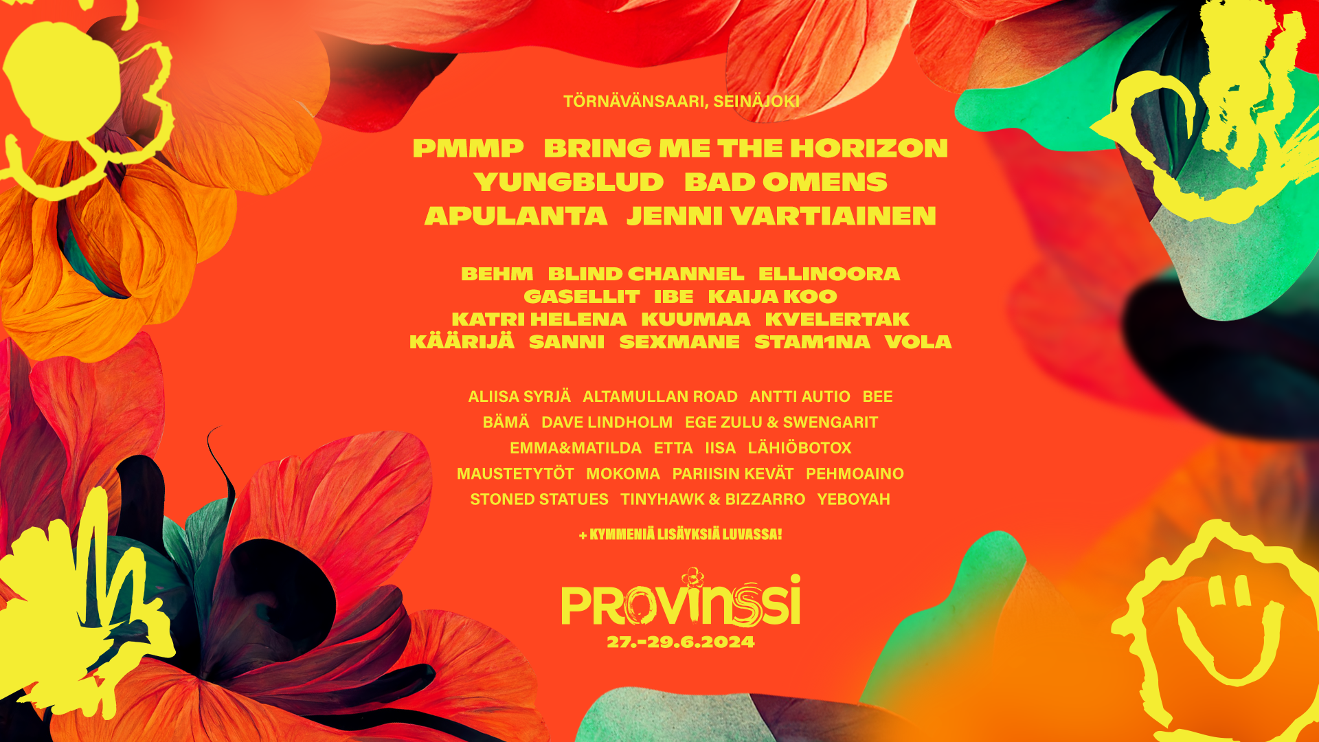 24 FINNISH ACTS ADDED TO PROVINSSI LINEUP | Provinssi 2026