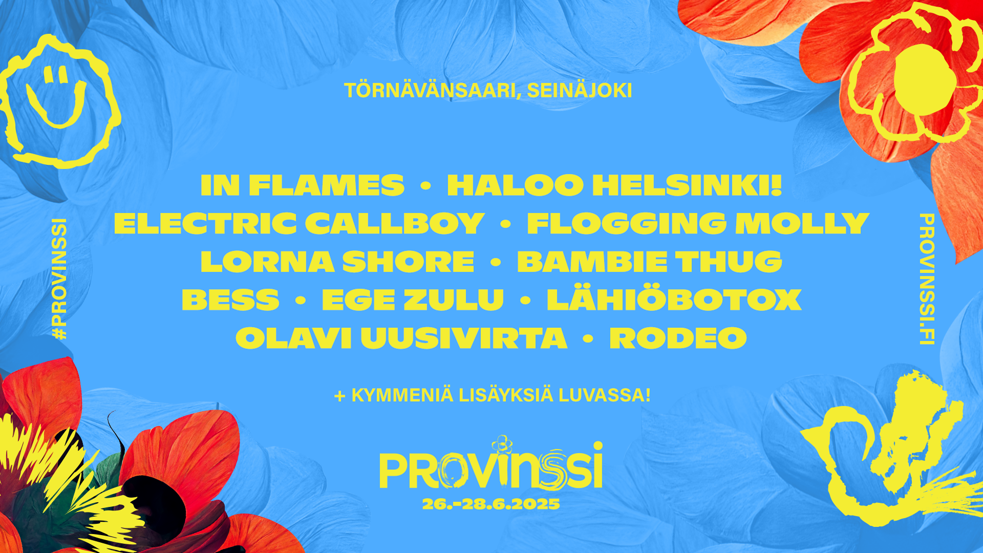 Provinssi Festival Lineup Expands | Provinssi 2026