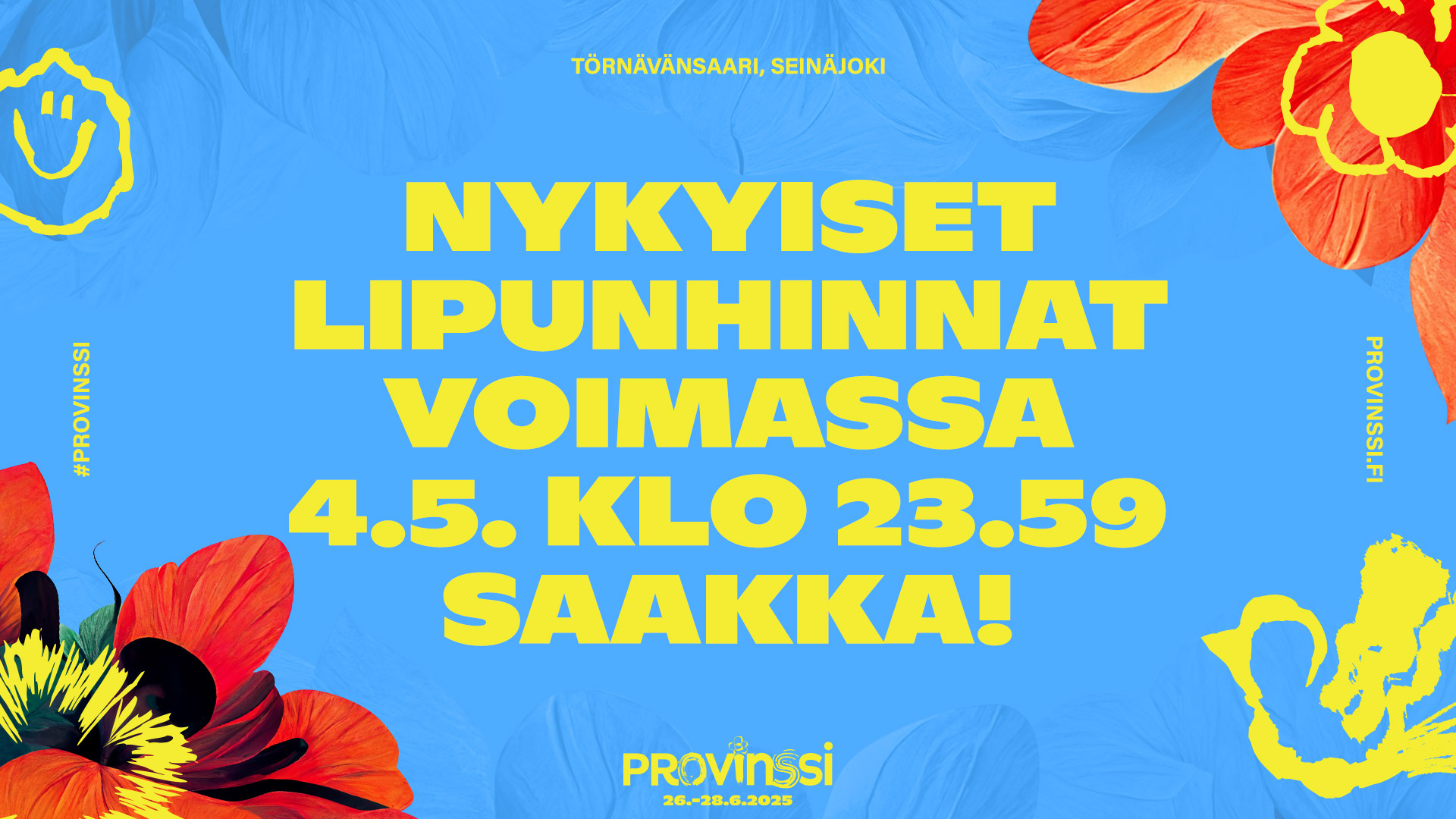 Lipunhinnat nousevat 5.5. | Provinssi | 29.04.2025